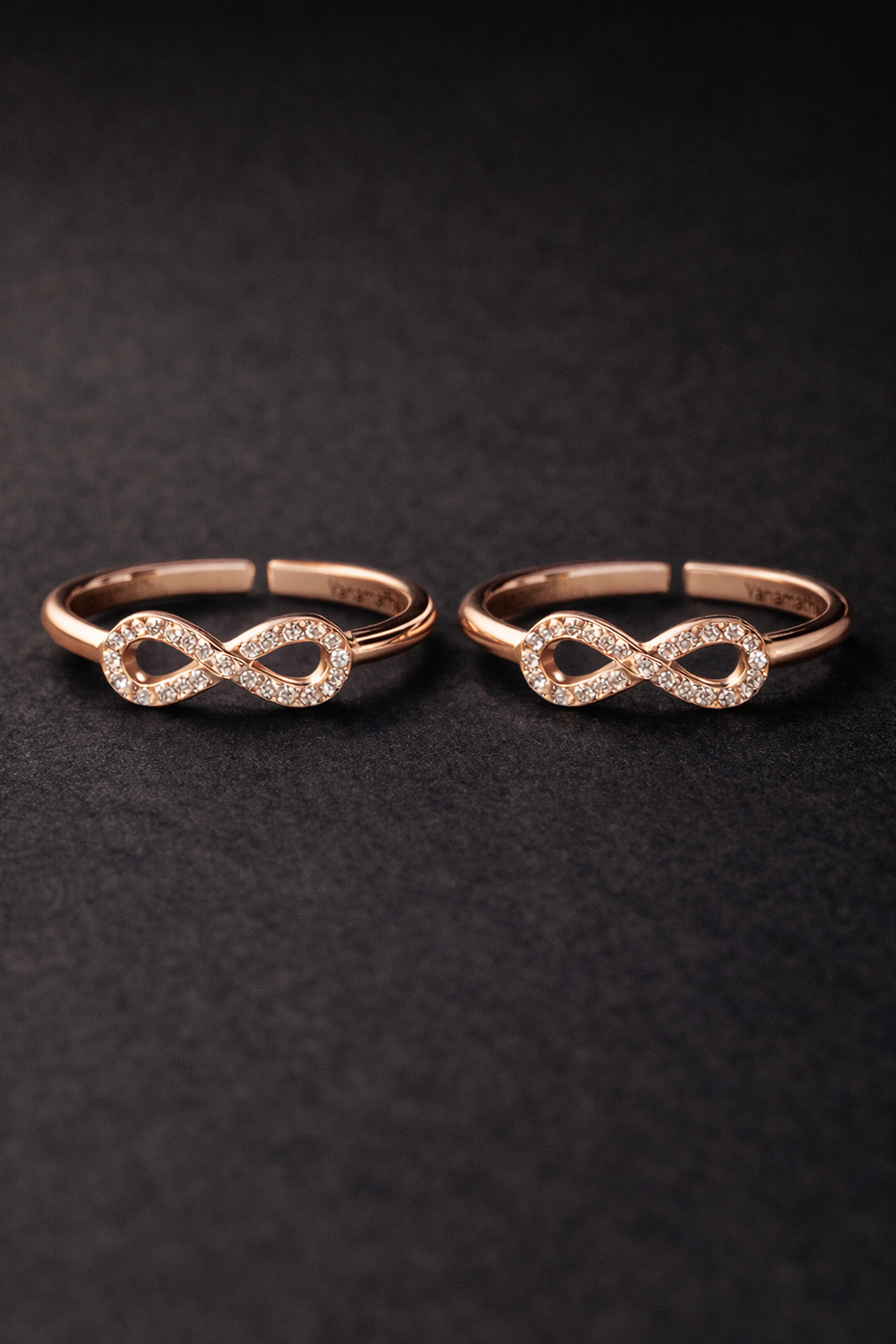 Saadhana Infinity 925 Silver Toe Rings | Minimal Metti Singapore ...